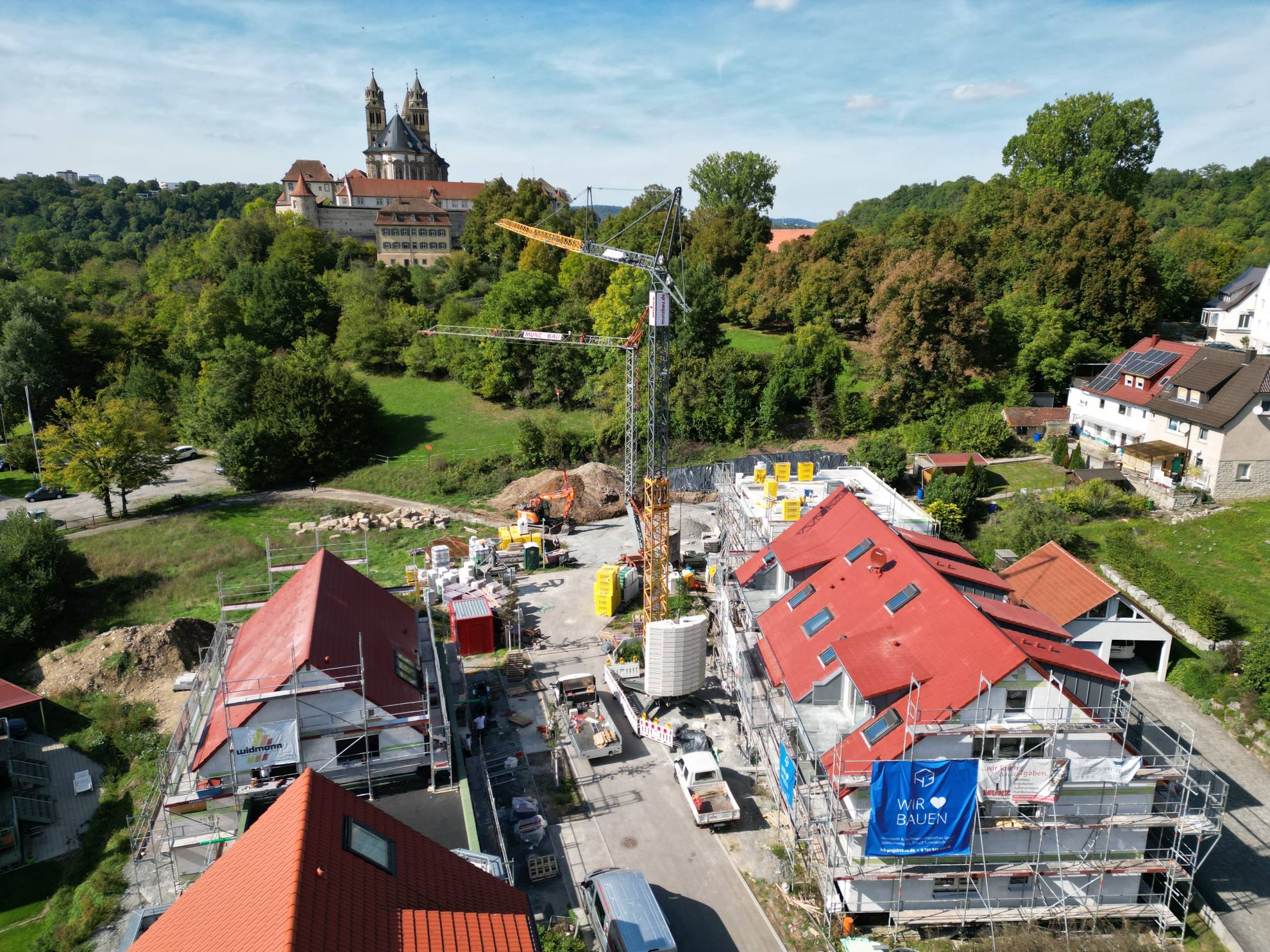 Areal mit 4 Gebäuden in Schwäbisch Hall Steinbach